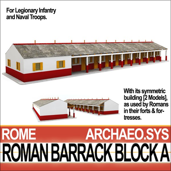 Barracks 3D Models for Download | TurboSquid