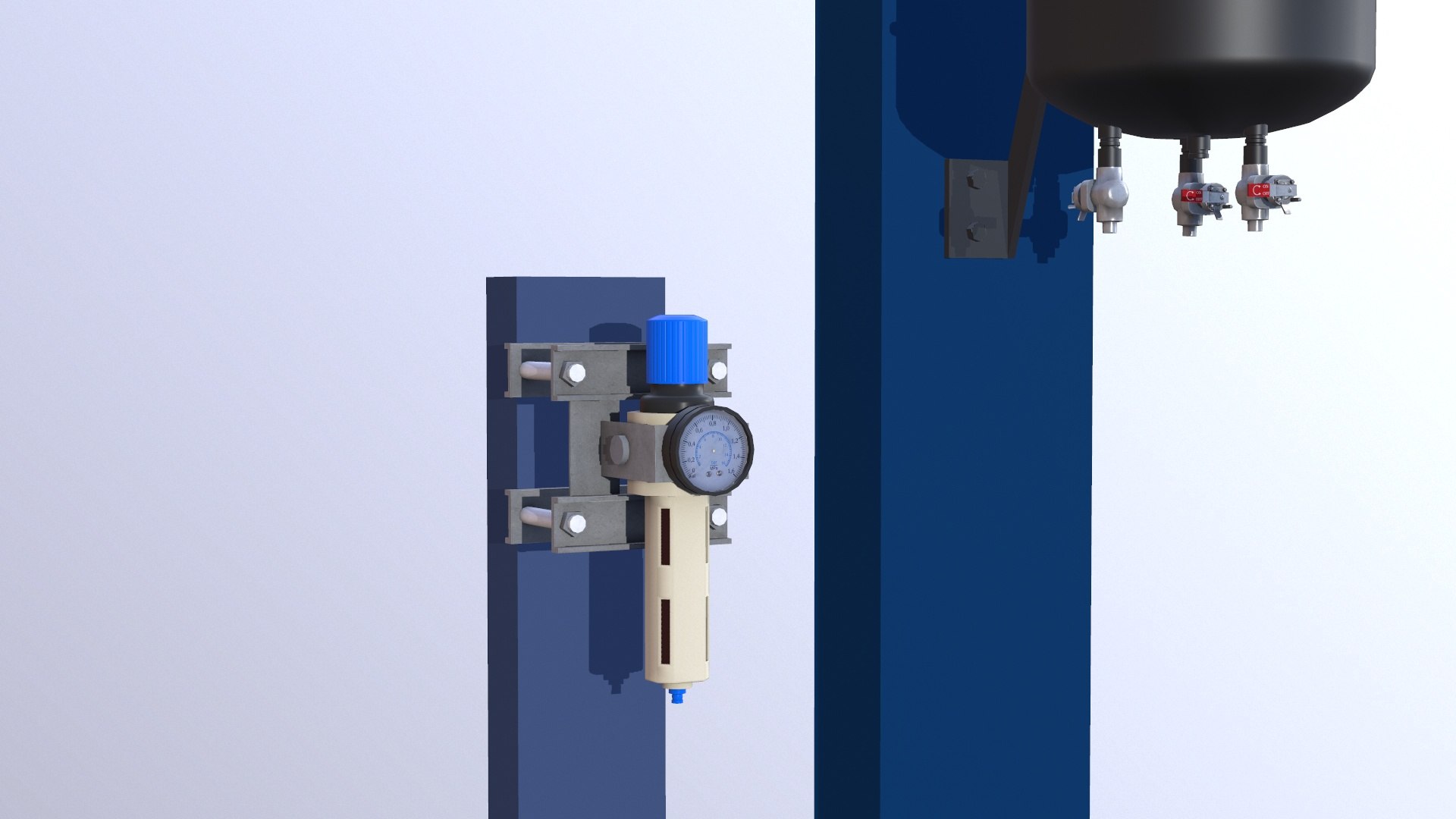 3D Pressure Gauge Meter Model - TurboSquid 2291715