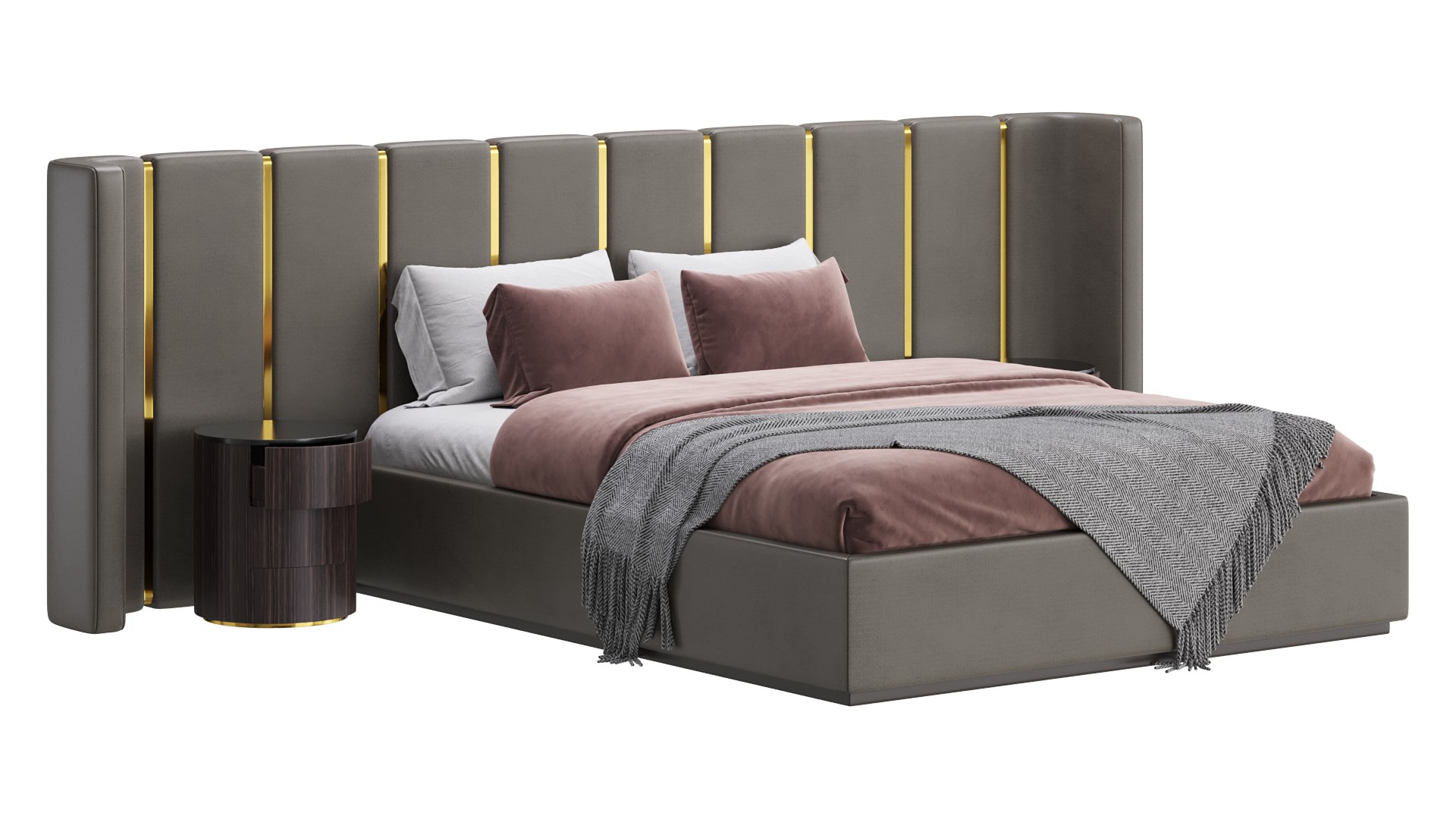 Collins Bed 3D Model - TurboSquid 2191359