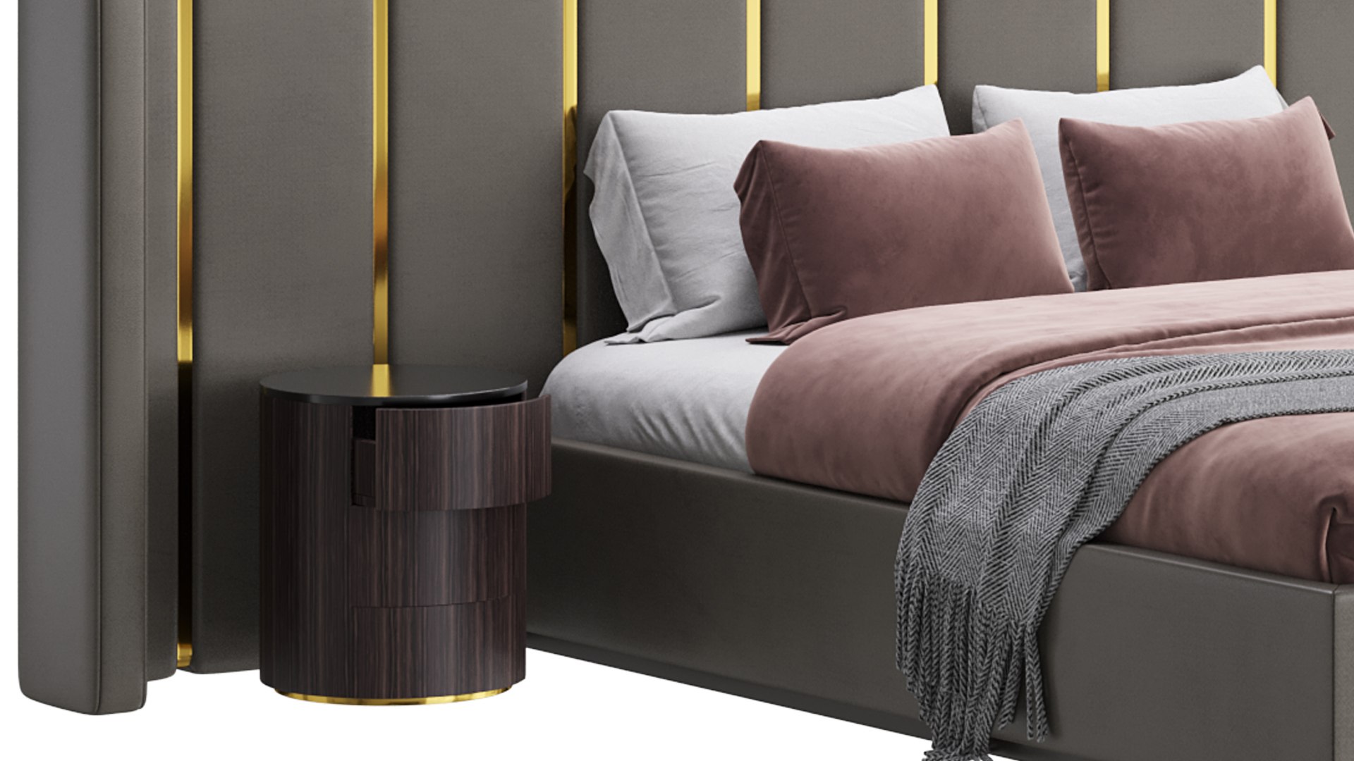 Collins Bed 3D Model - TurboSquid 2191359