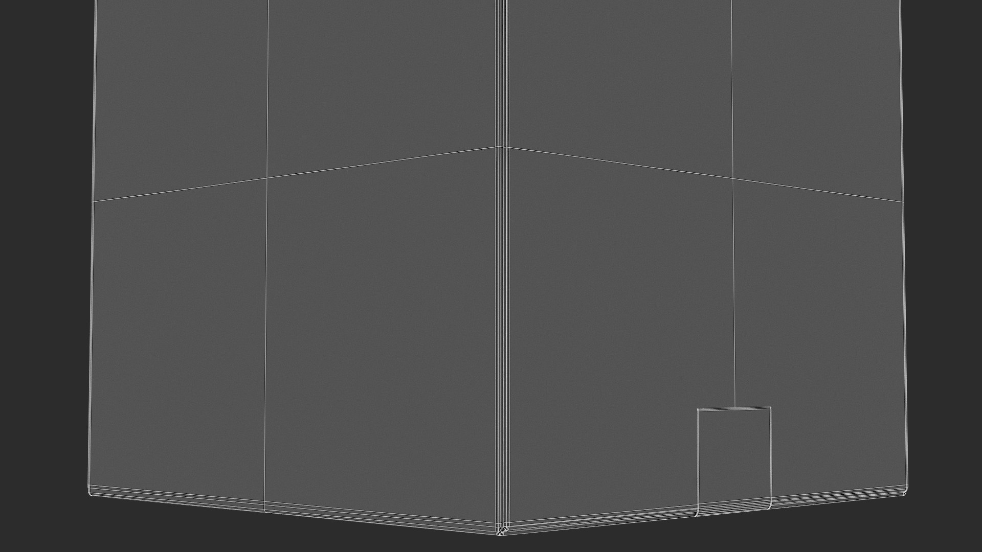 3D Cardboard Box 1 Closed Simple model - TurboSquid 2175837