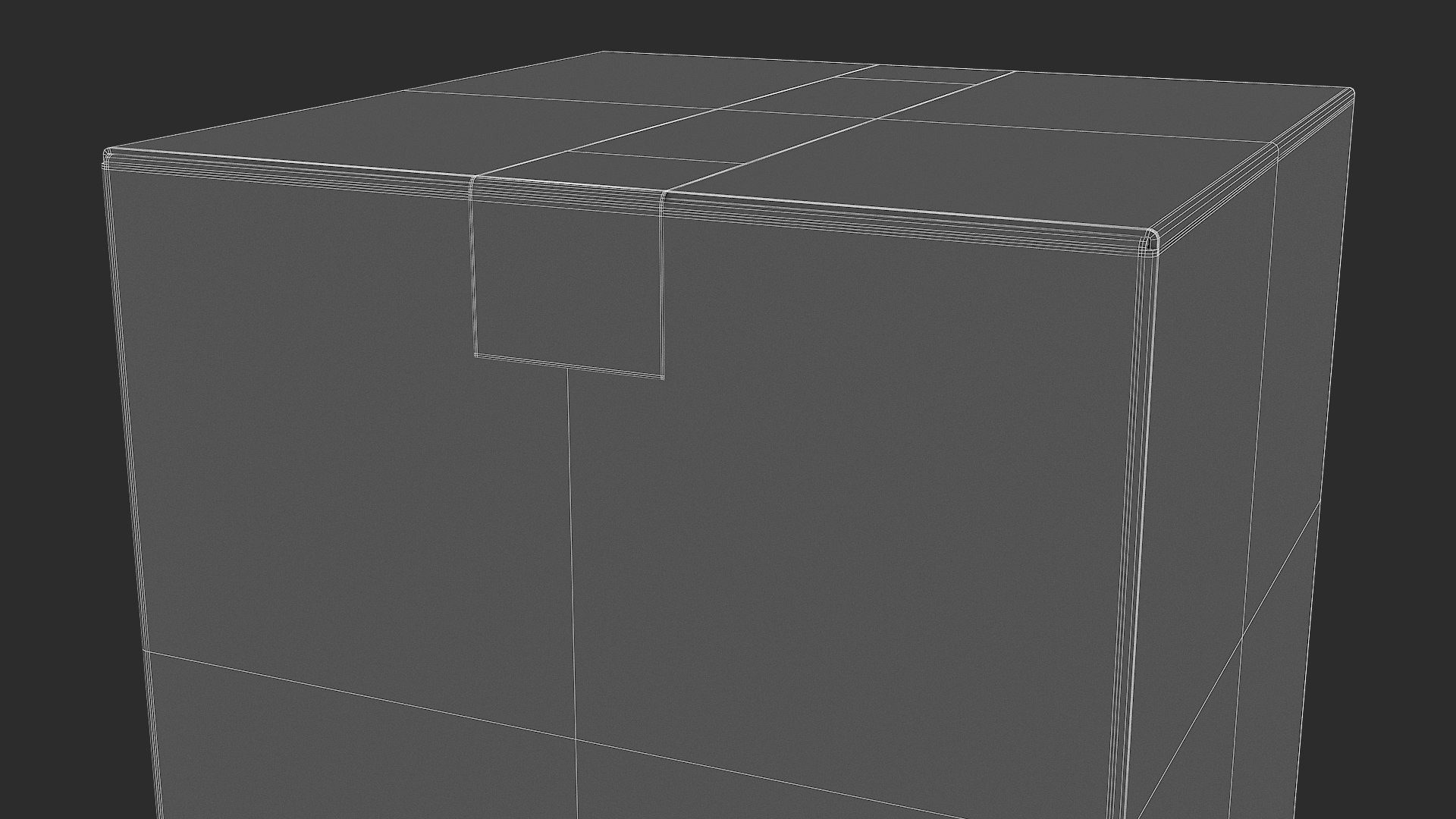 3D Cardboard Box 1 Closed Simple model - TurboSquid 2175837