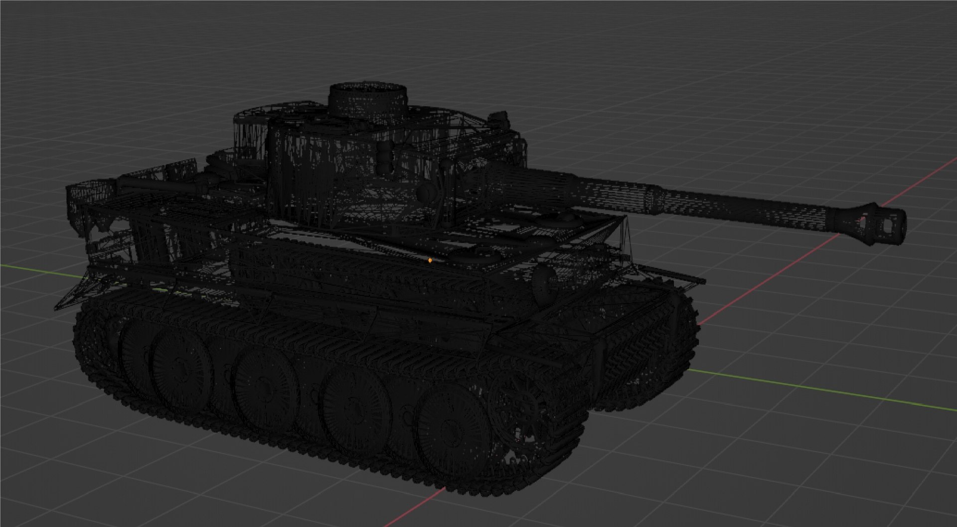3D German WW2 Tiger Tank Model - TurboSquid 1884158