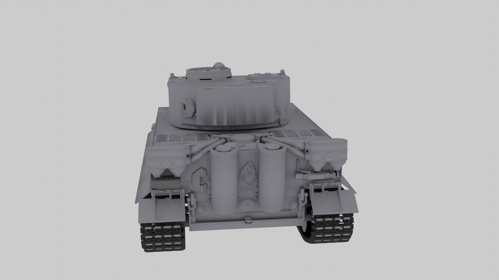 3D German WW2 Tiger Tank Model - TurboSquid 1884158