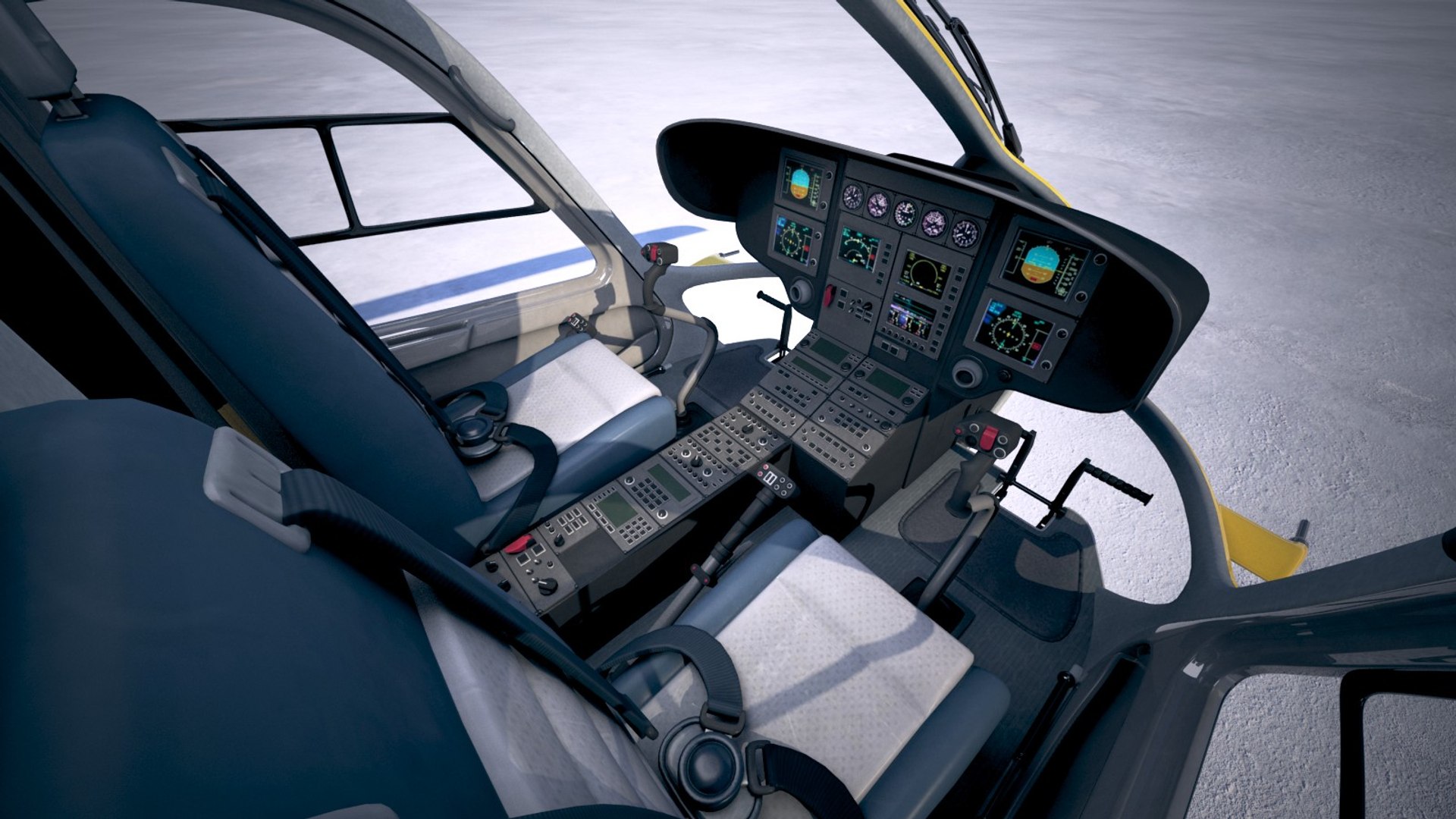 3D Model Adac Eurocopter Ec135 - TurboSquid 1172948