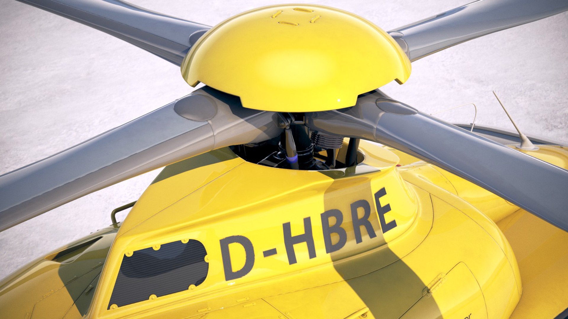 3D Model Adac Eurocopter Ec135 - TurboSquid 1172948