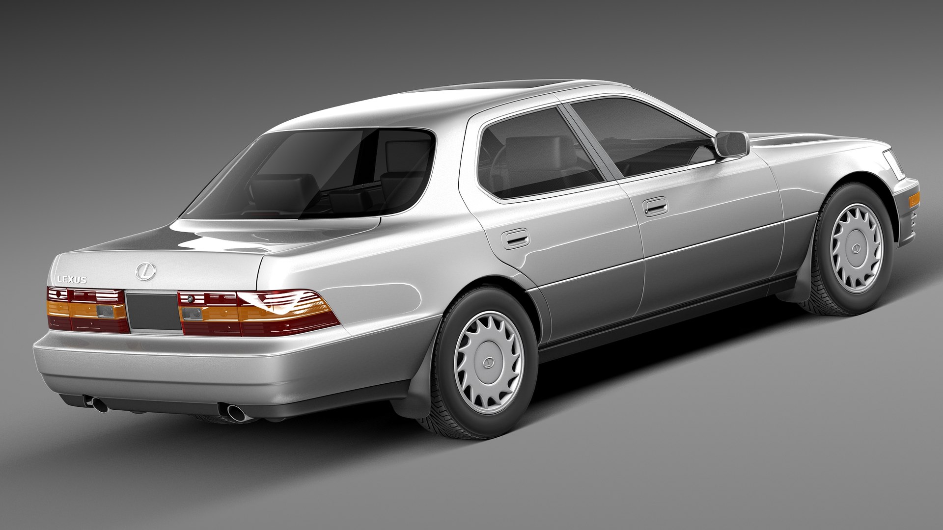 3d Japan Sedan 1989 Luxury