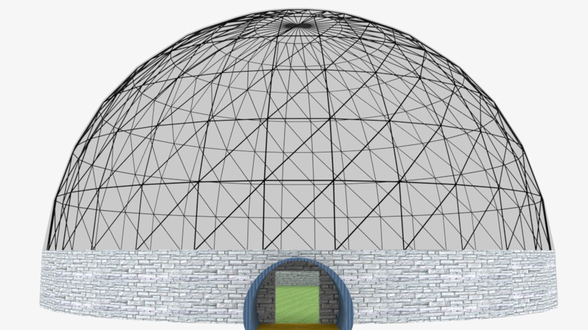 Bio Dome 3D Model - TurboSquid 1271916