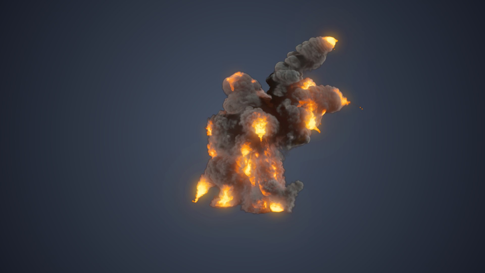 3D Model Explosion Fumefx Effects | 1144997 | TurboSquid