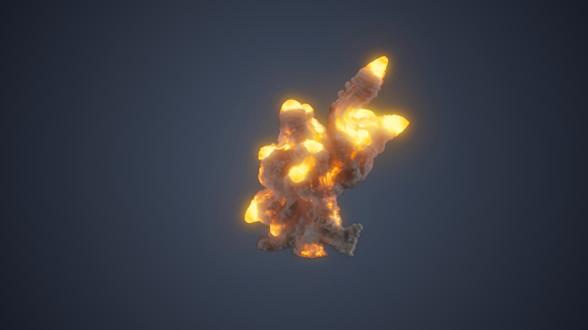 3D Model Explosion Fumefx Effects | 1144997 | TurboSquid