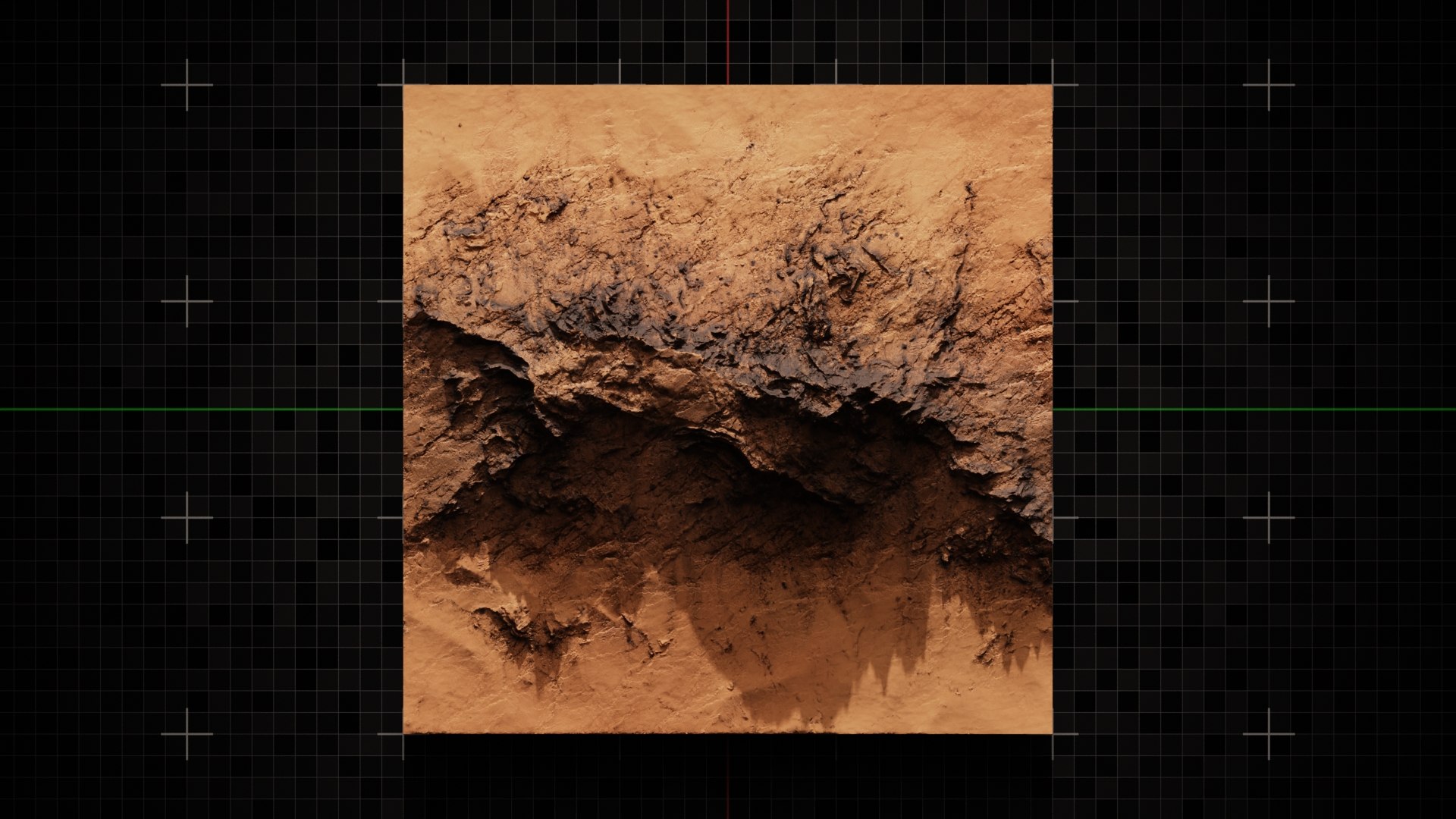 3D Mars Mountain Terrain 7 Model - TurboSquid 2272653