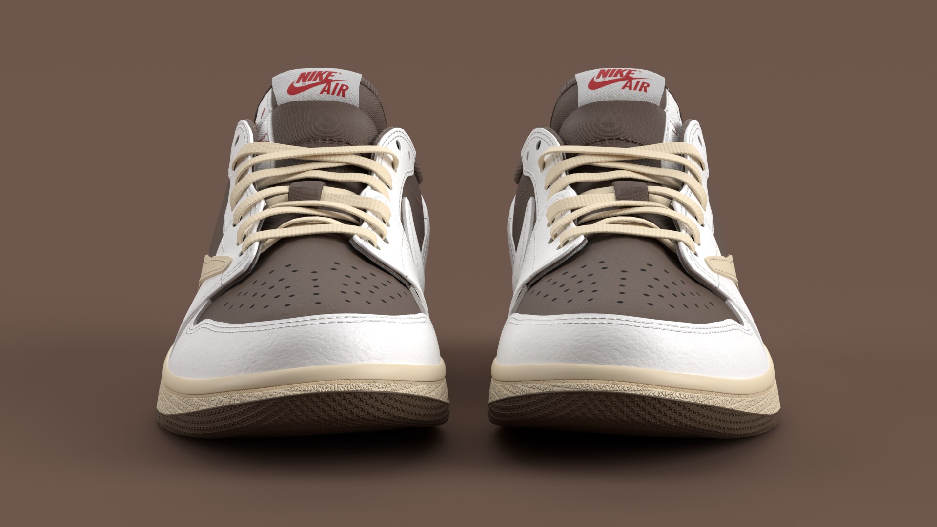 3D Fragment X Air Jordan Reverse Mocha - TurboSquid 2307399