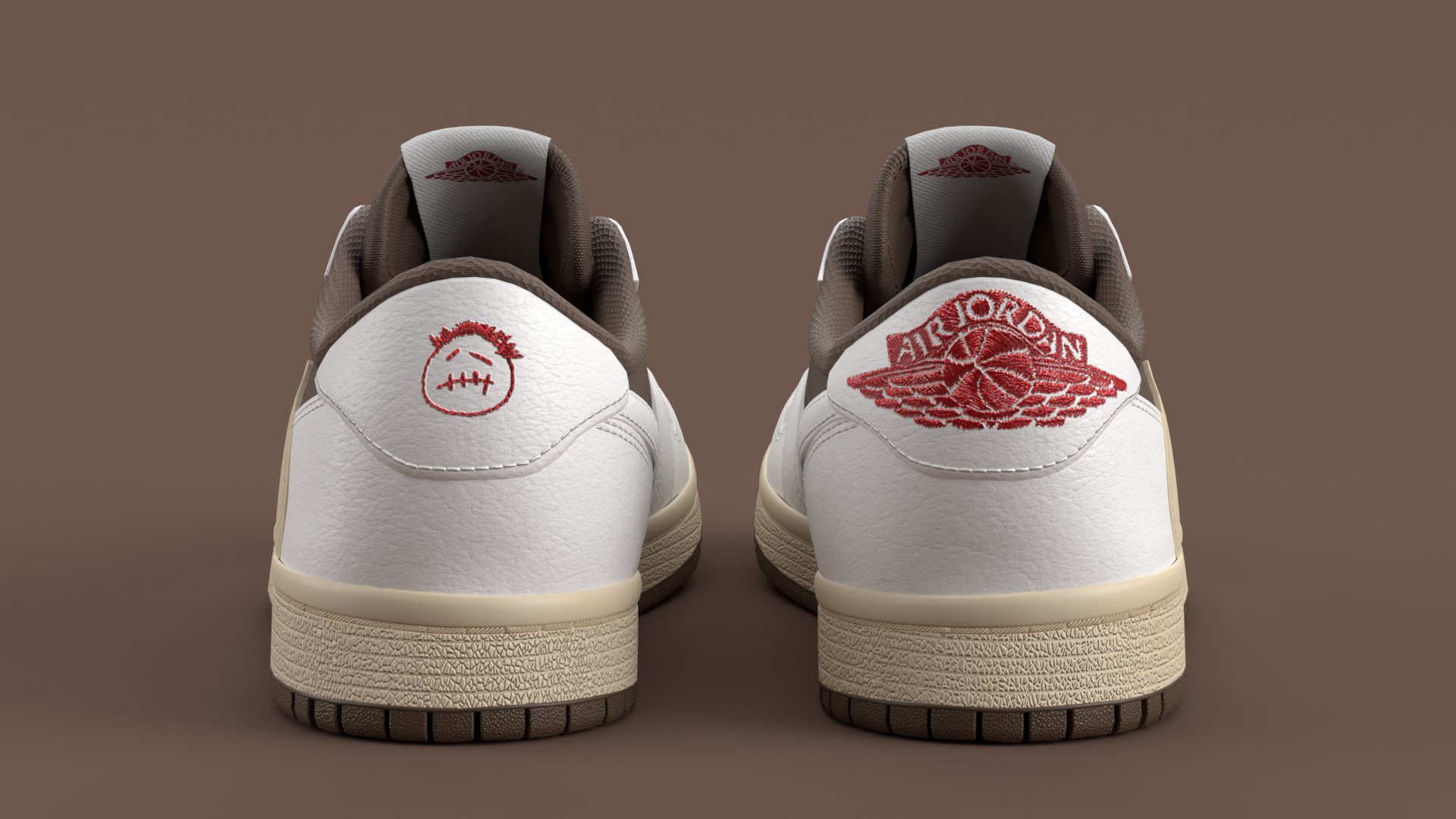 3D Fragment X Air Jordan Reverse Mocha - TurboSquid 2307399