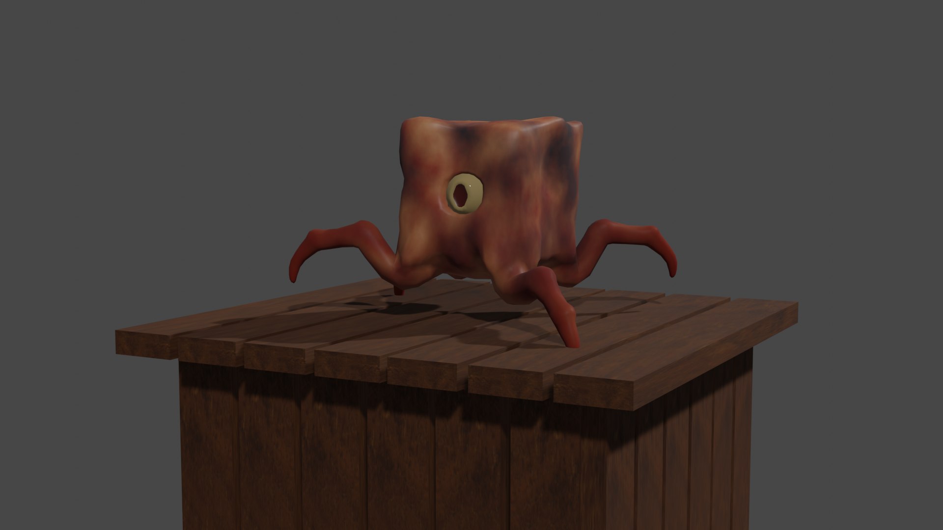 Flesh cube for games 3D - TurboSquid 2133912
