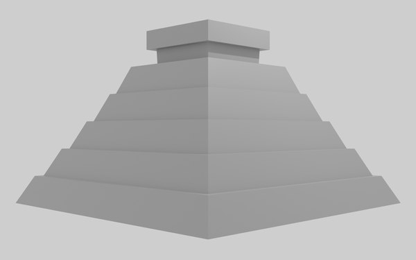 modelo 3d Pirámide Maya - TurboSquid 2045472