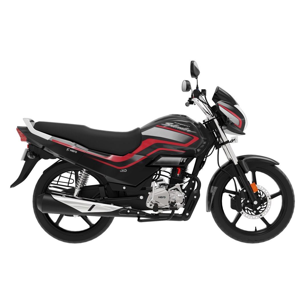 Hero Super Splendor 3D Model - TurboSquid 2225212