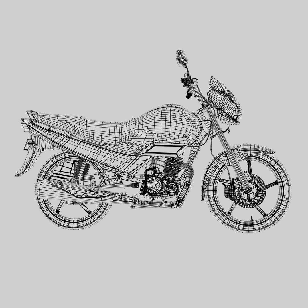 Hero Super Splendor 3D Model - TurboSquid 2225212