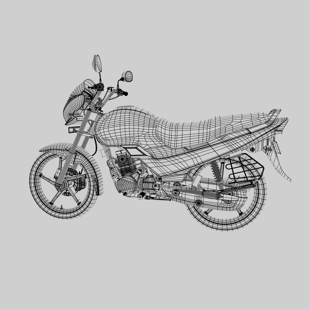 Hero Super Splendor 3D Model - TurboSquid 2225212