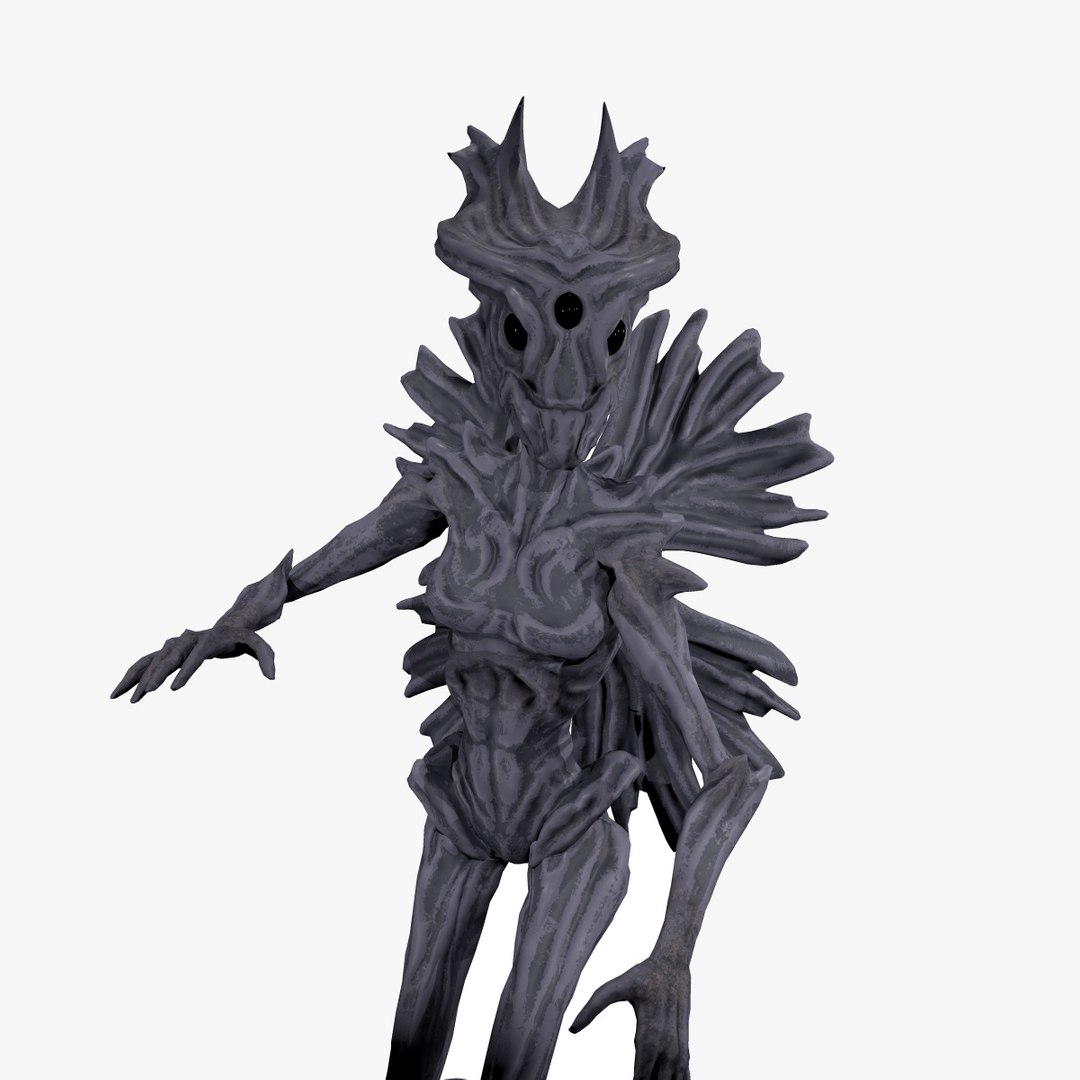 3D Alien F - TurboSquid 2206709