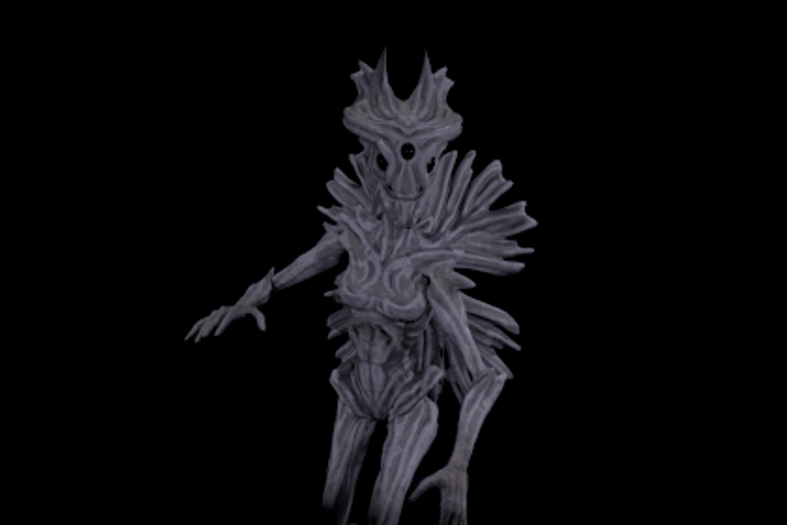 3D Alien F - TurboSquid 2206709