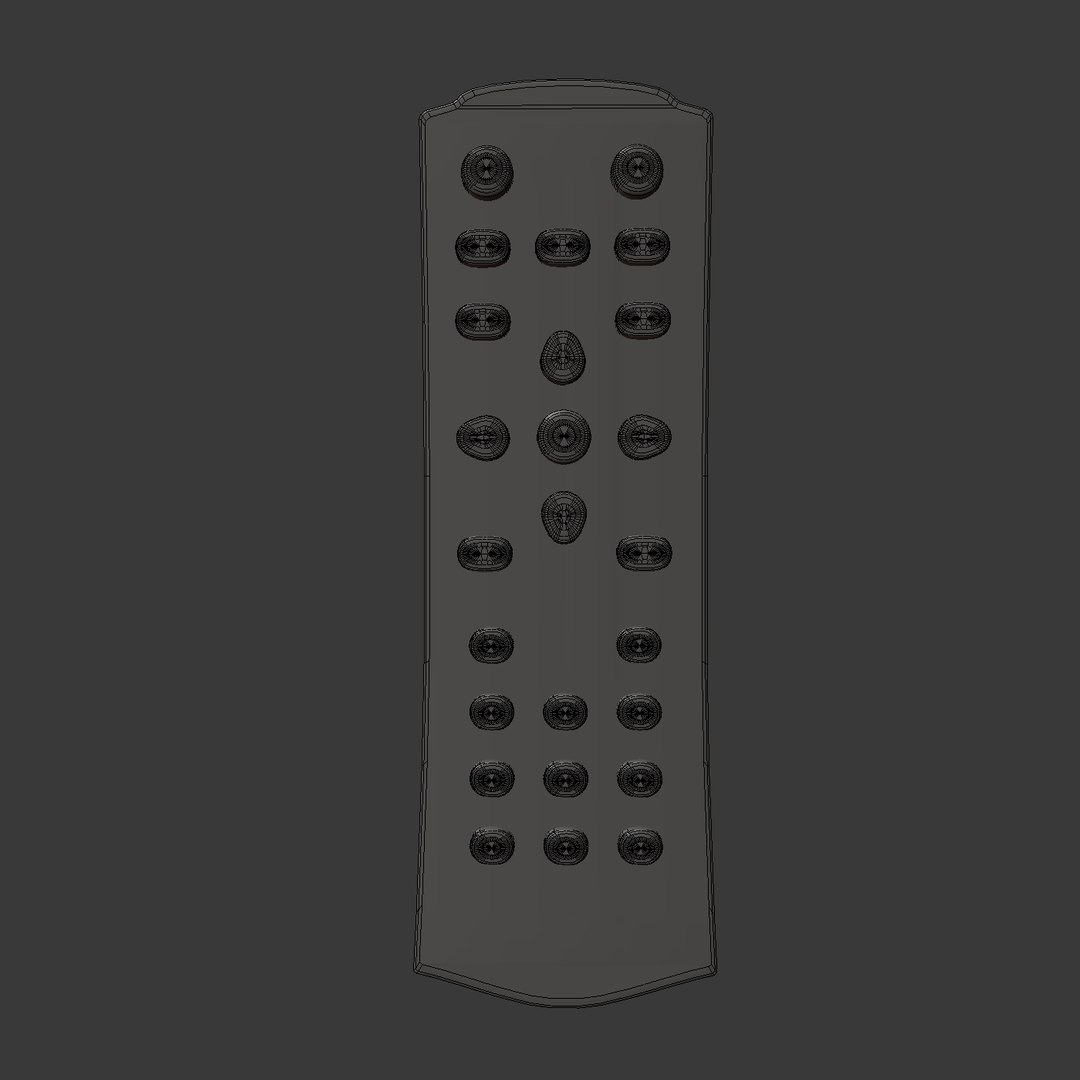 Remote controller 3D model - TurboSquid 1196608