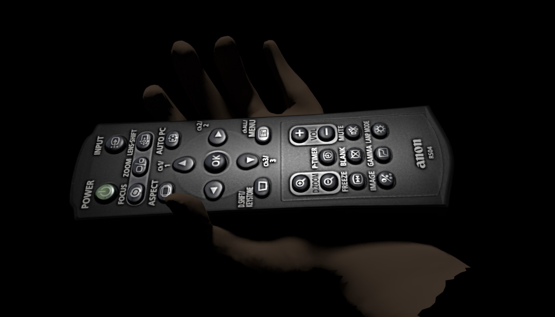 Remote controller 3D model - TurboSquid 1196608