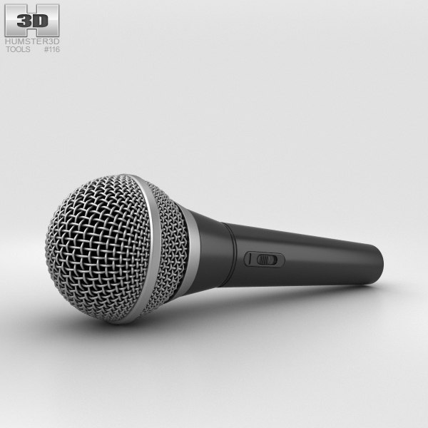 modelo 3d Micrófono - TurboSquid 1277654