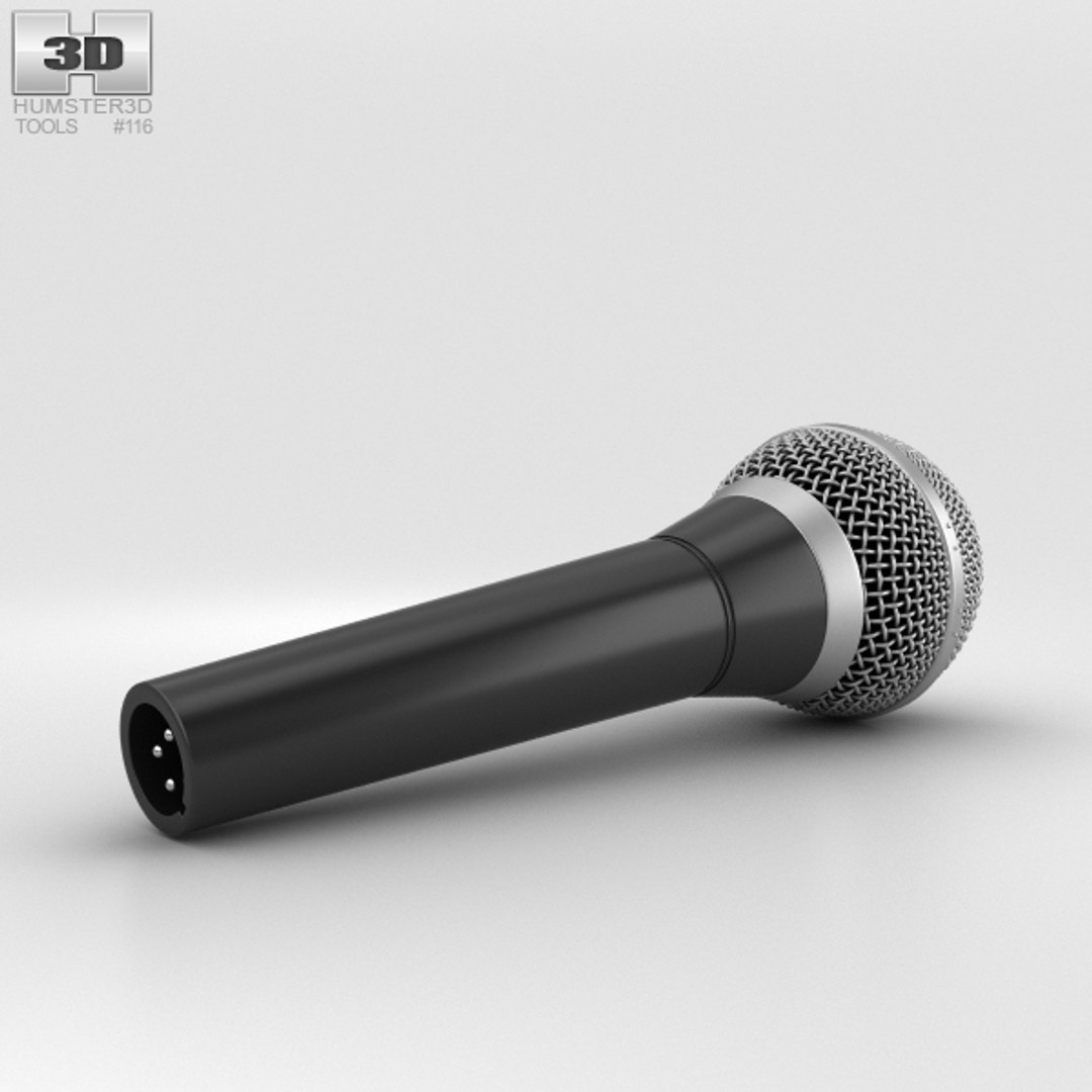 3D Model Microphone Mic - TurboSquid 1277654