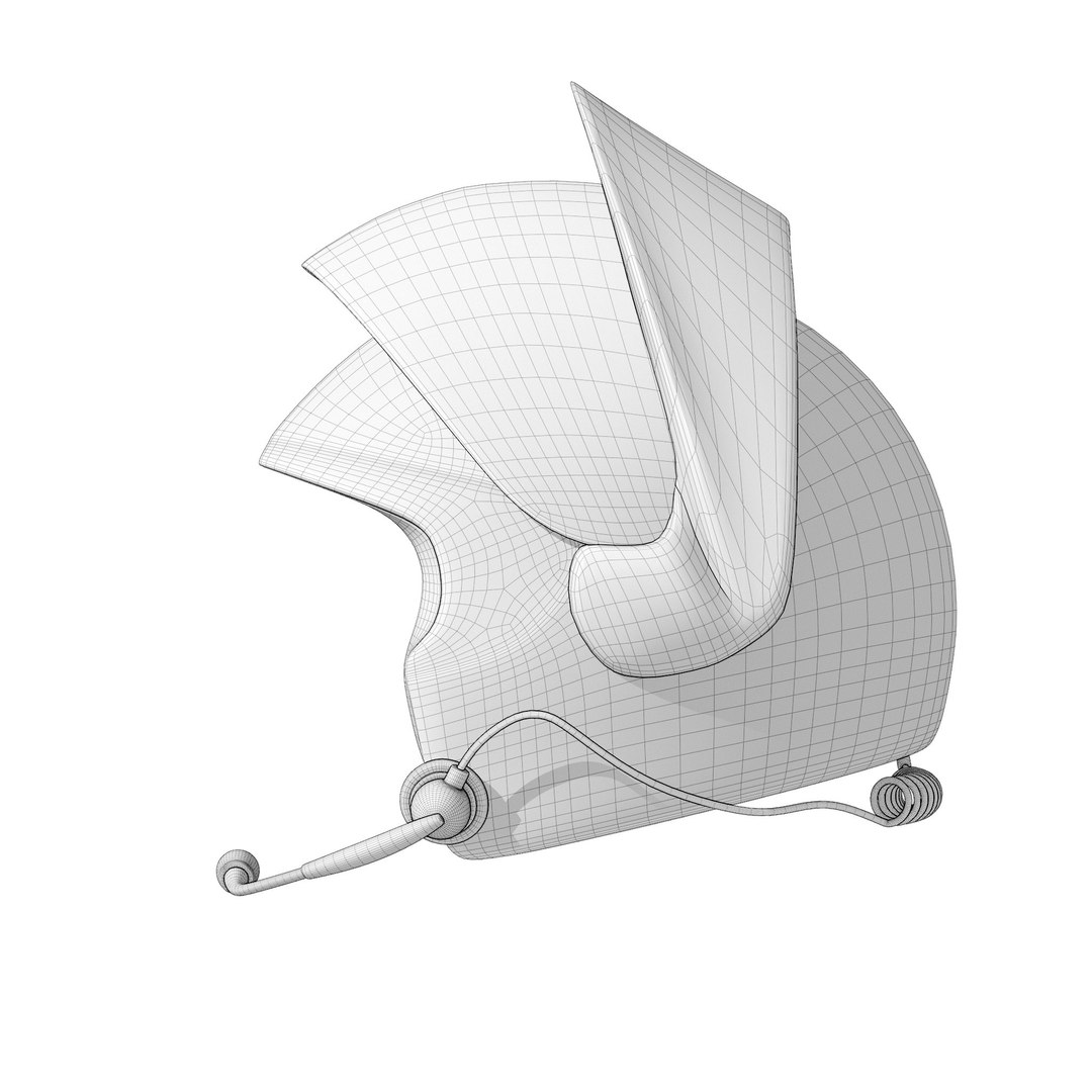 3d modular motorcycle helmet