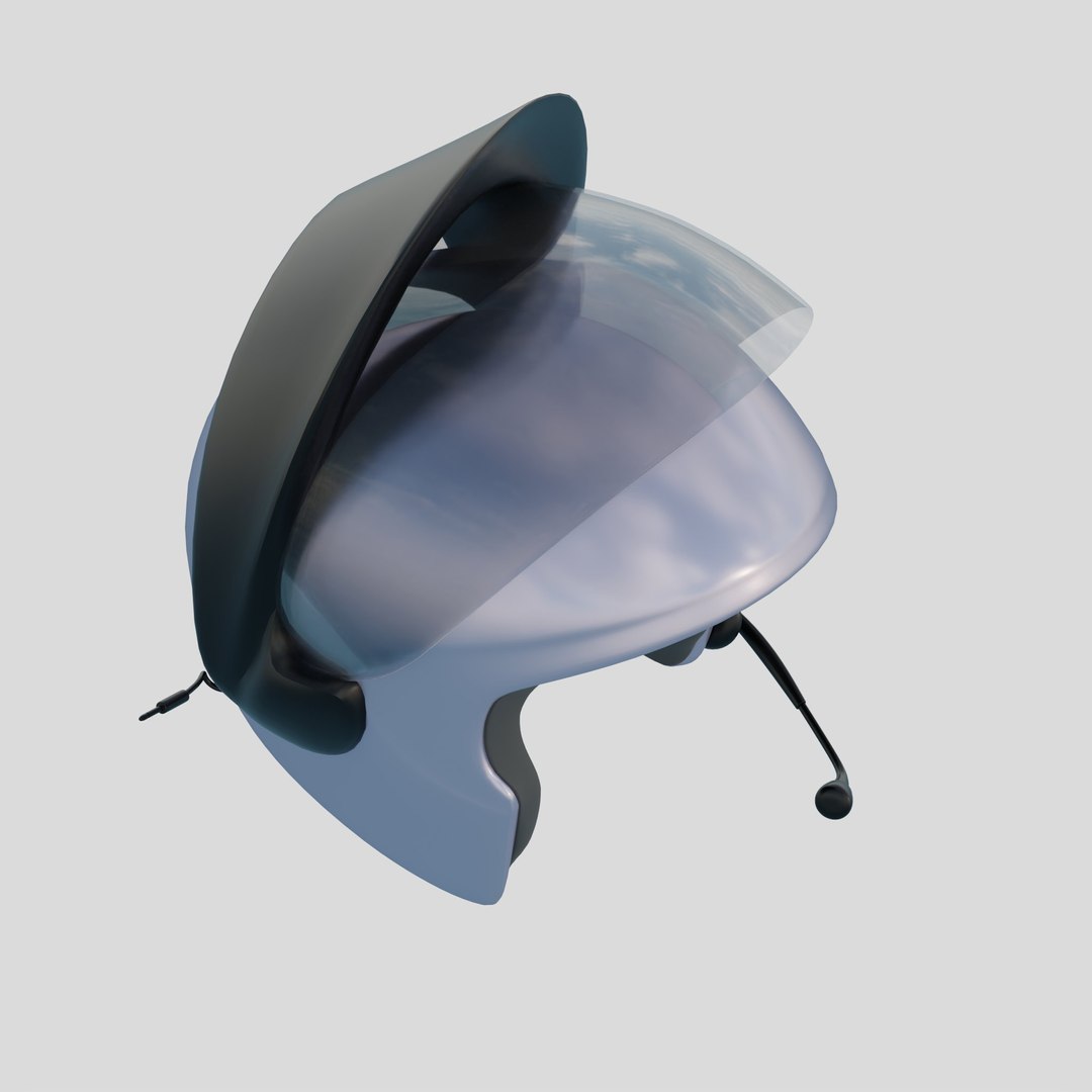 3d modular motorcycle helmet