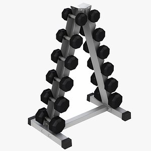 Estante Con Mancuernas 3D Modelos para Descargar | TurboSquid