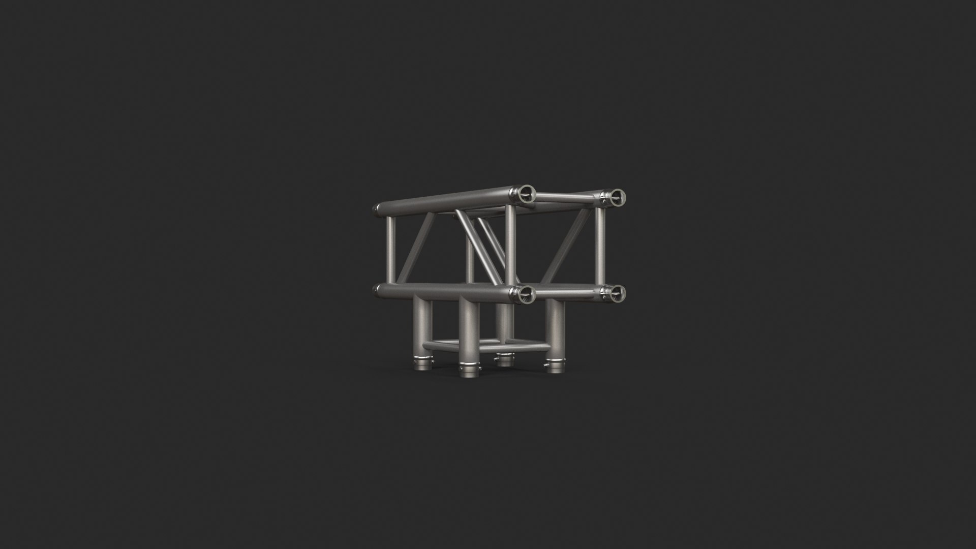 Square Truss Straight A 30D K3 3D Model - TurboSquid 2041803