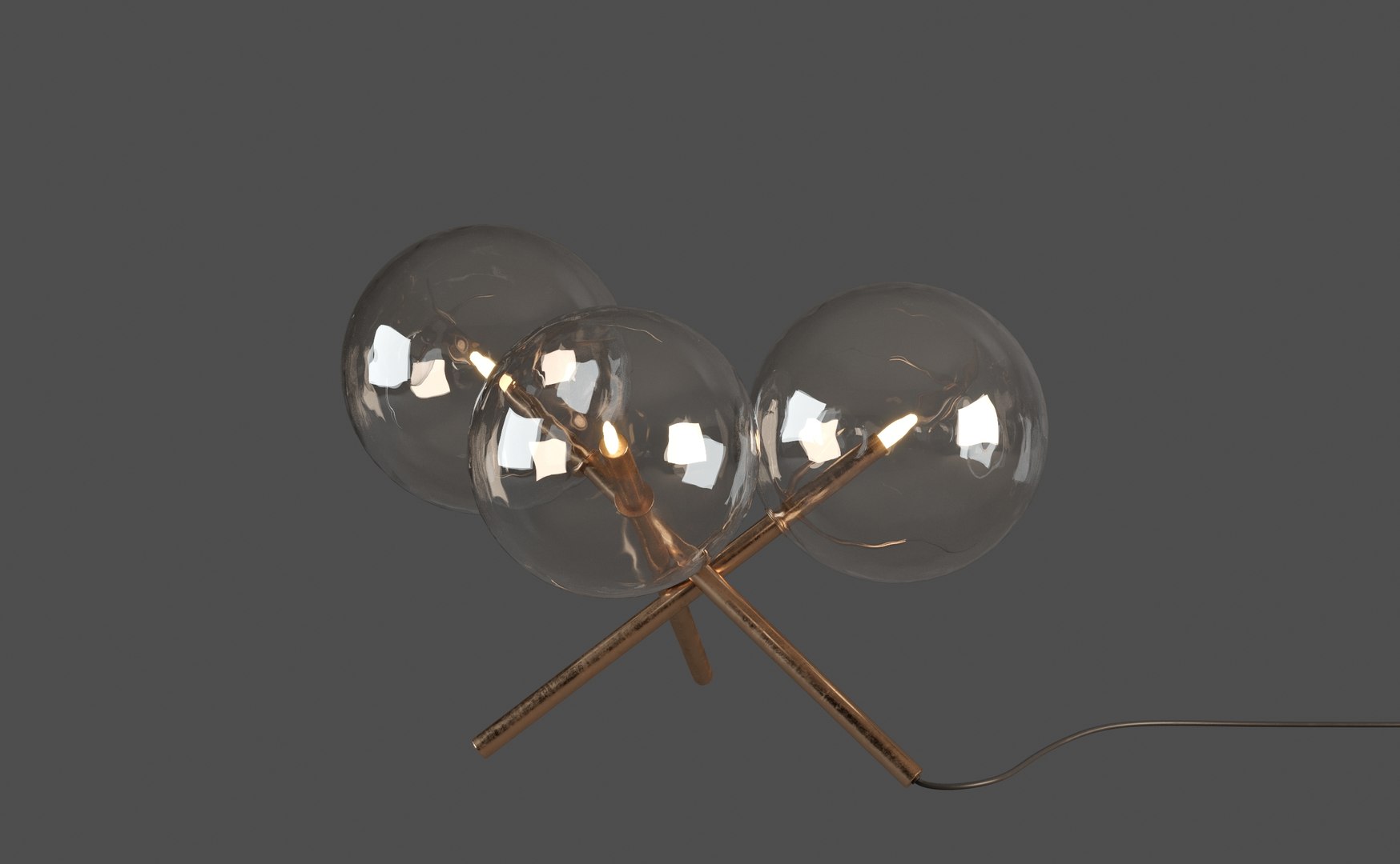 Bolle Lamp 3D Model - TurboSquid 1510160