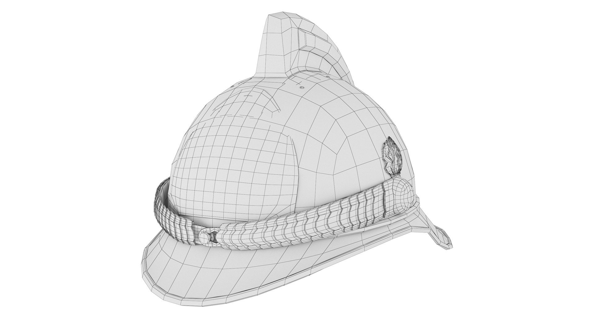 3D Firefighter Helmet Model - TurboSquid 2036604
