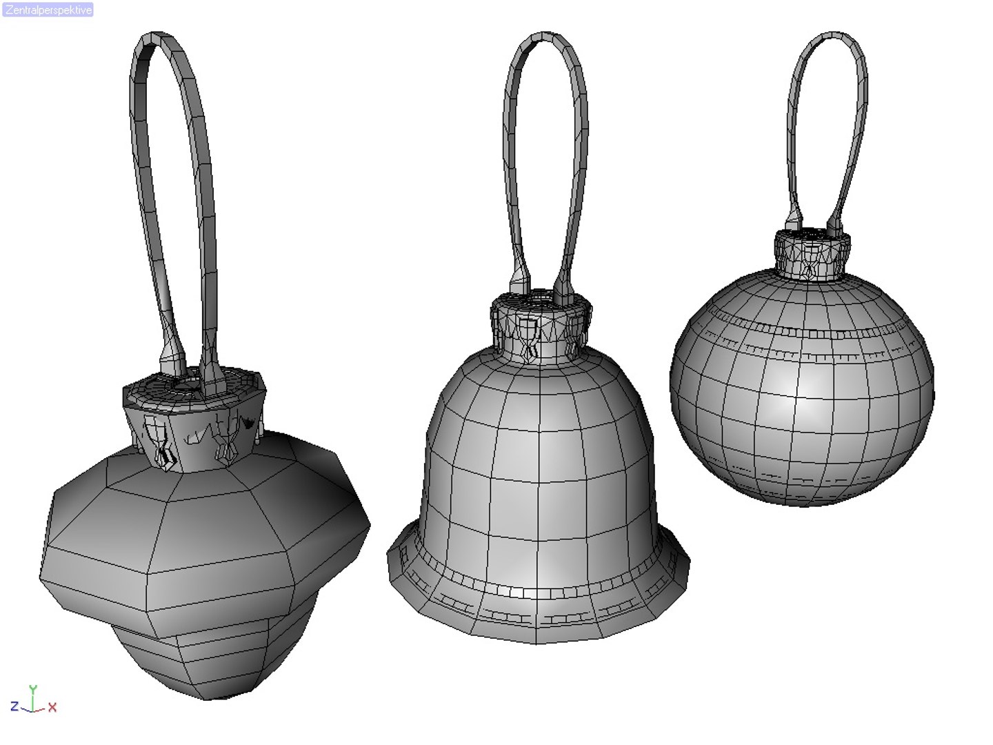 3d model christmas decoration