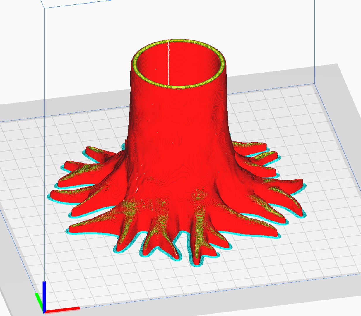 3D Stump Pencil Holder Model - TurboSquid 2132934