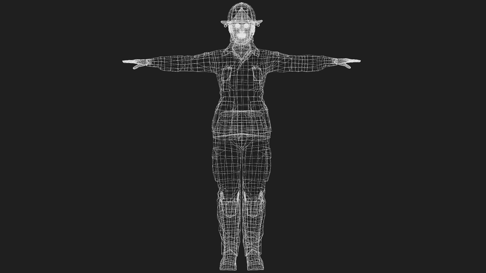 Firefighter Female Fighter 3D Model - TurboSquid 1662712