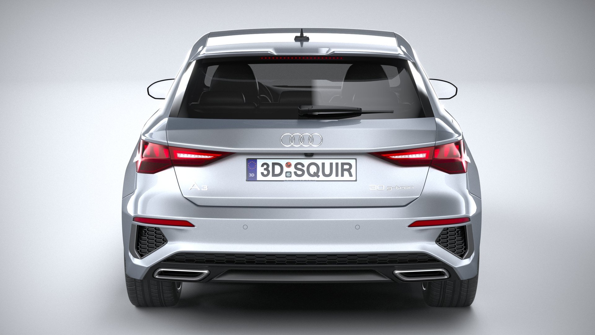 3D Audi A3 G-tron 2024 Model - TurboSquid 2223154