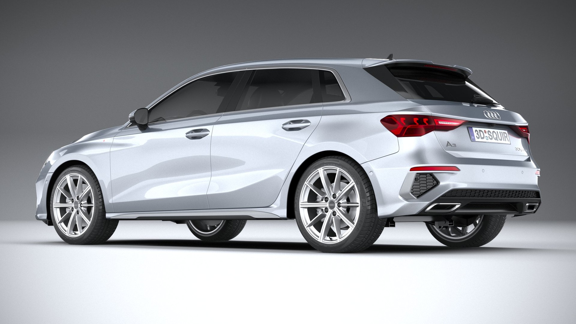 3D Audi A3 G-tron 2024 Model - TurboSquid 2223154