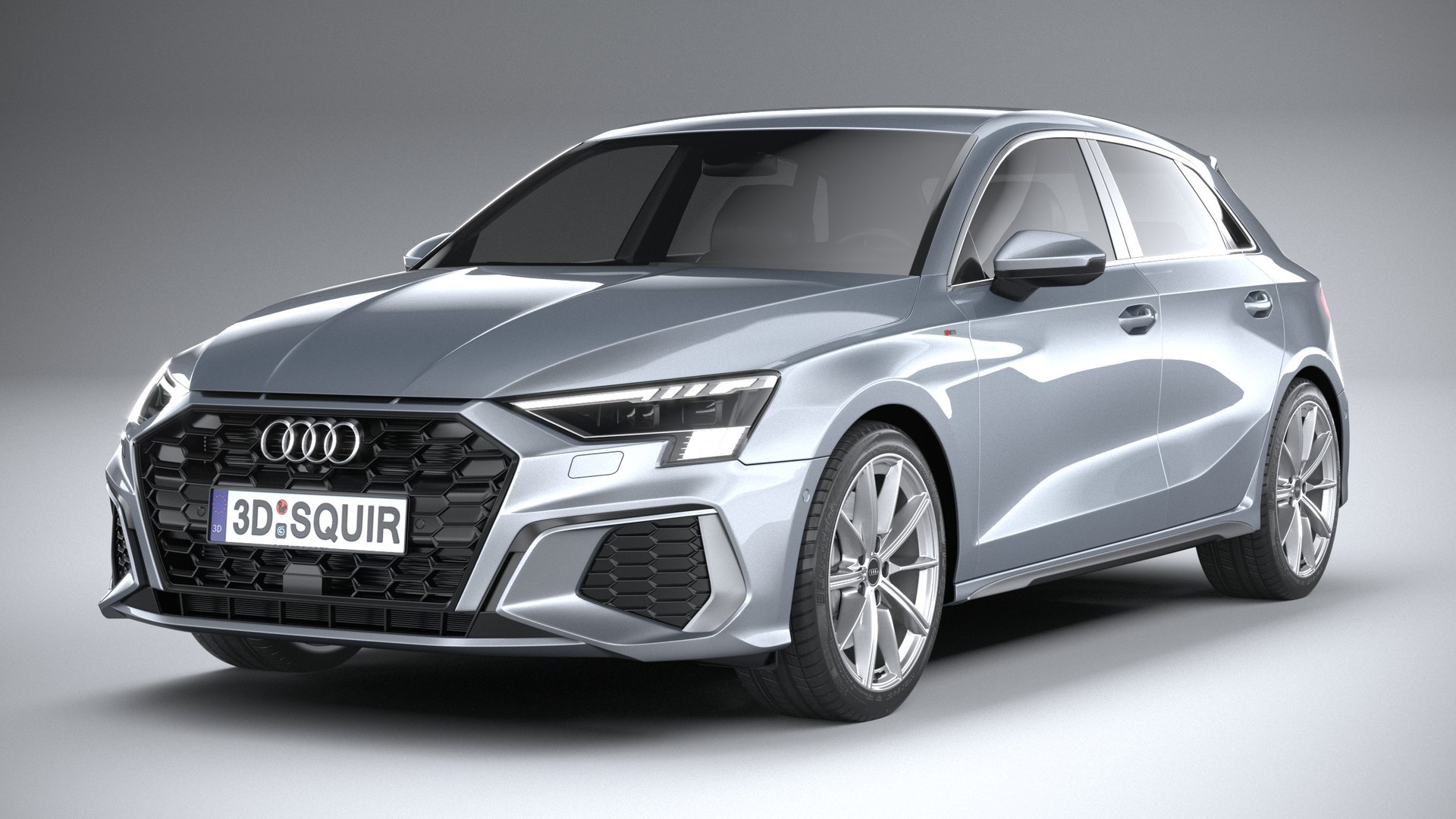 3D Audi A3 G-tron 2024 Model - TurboSquid 2223154