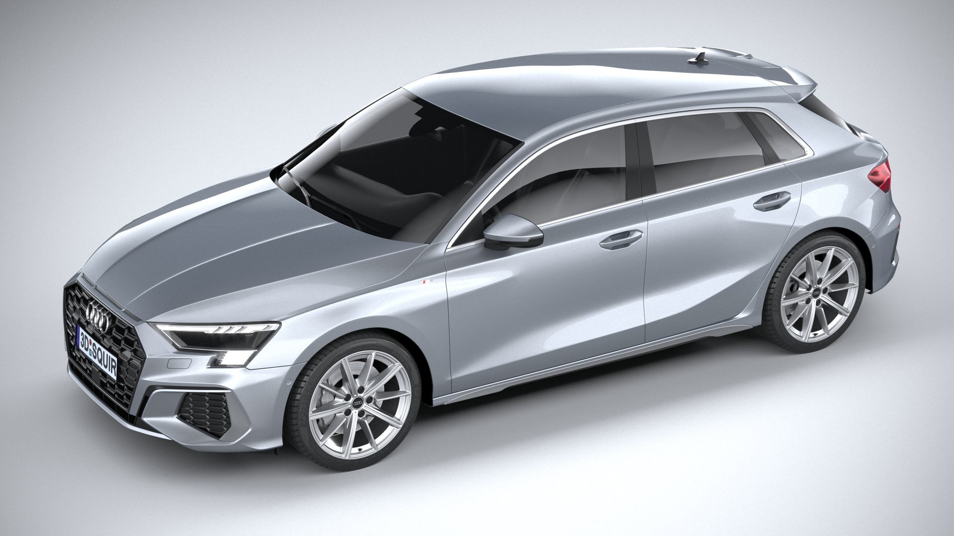 3D Audi A3 G-tron 2024 Model - TurboSquid 2223154