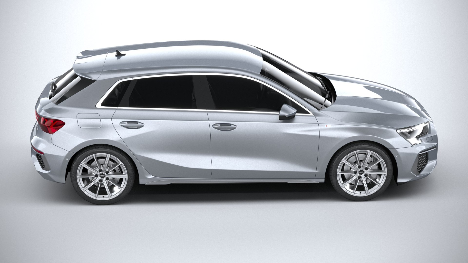 3D Audi A3 G-tron 2024 Model - TurboSquid 2223154