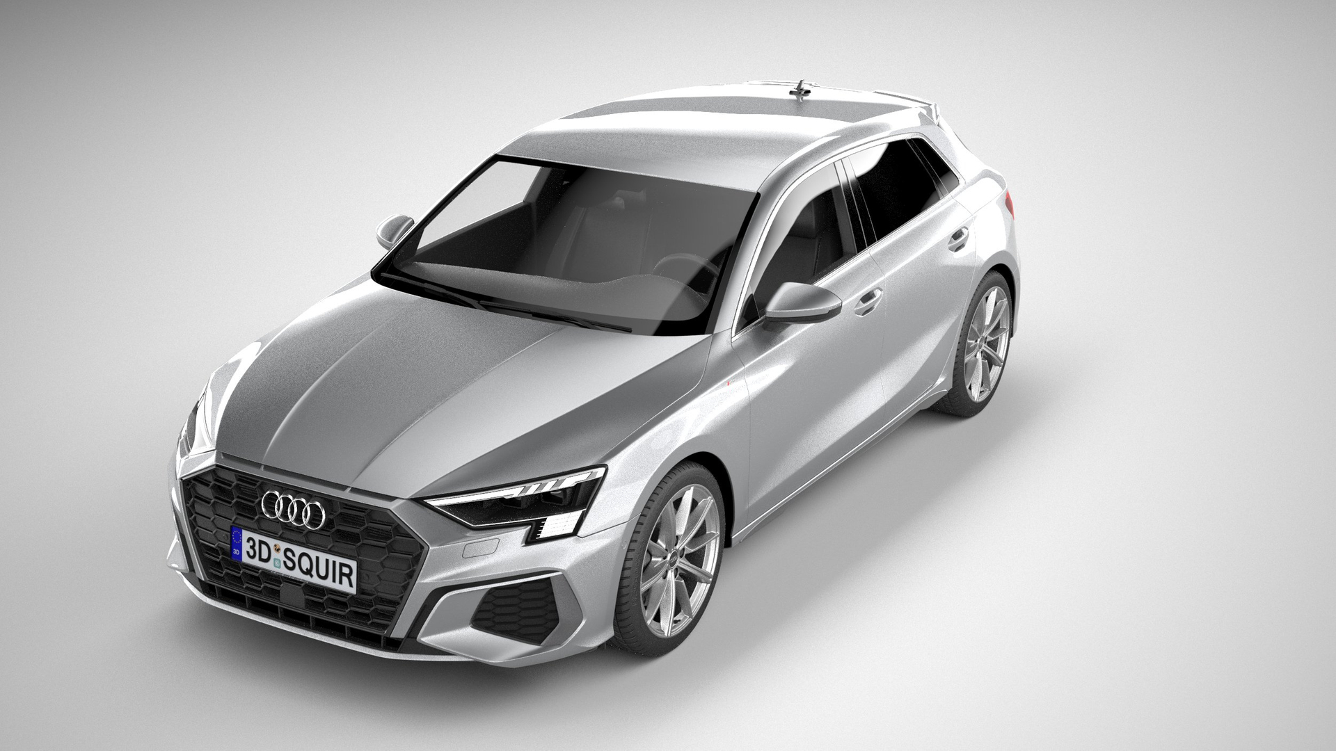 3D Audi A3 G-tron 2024 Model - TurboSquid 2223154