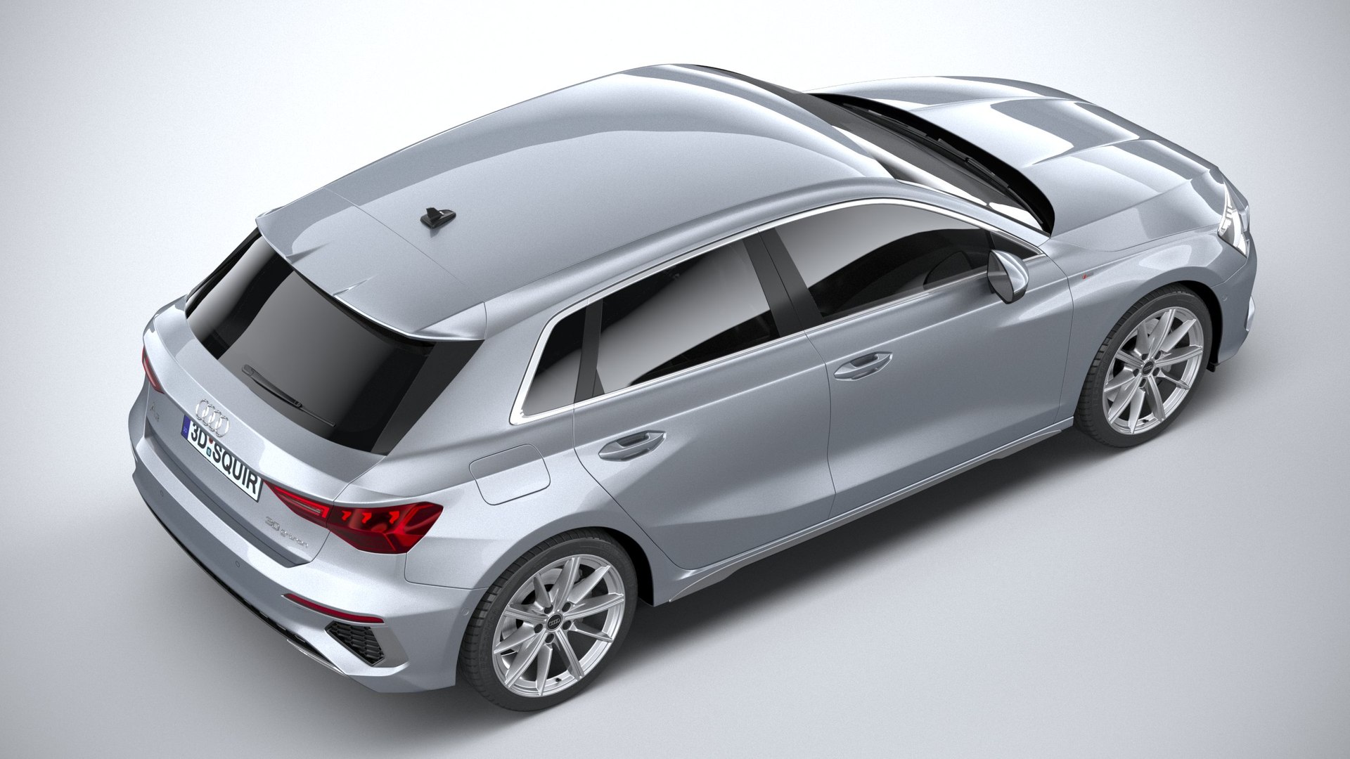 3D Audi A3 G-tron 2024 Model - TurboSquid 2223154