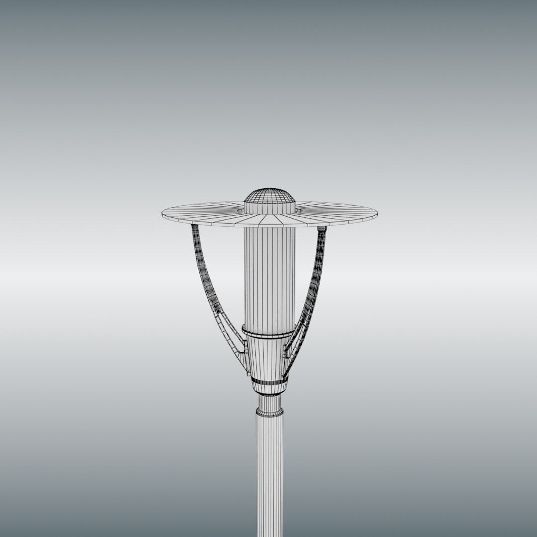 3d Street Light Model