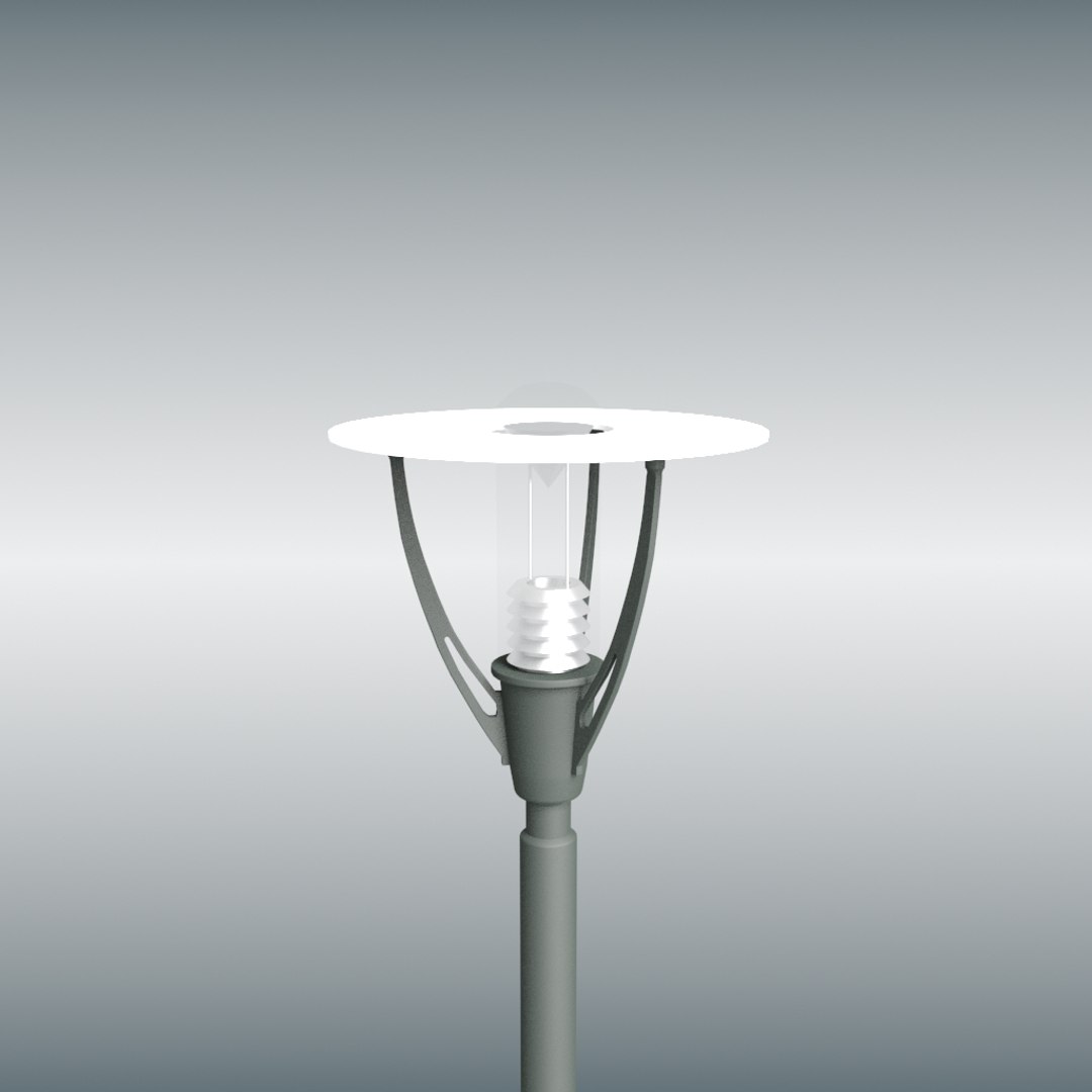 3d Street Light Model