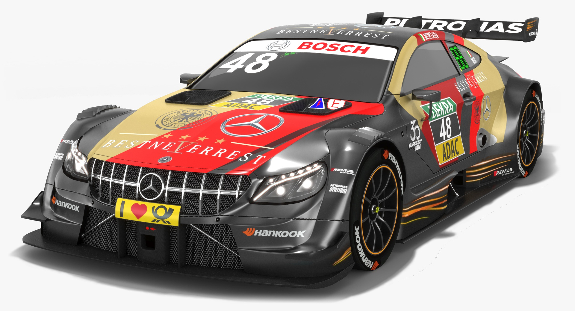 3D pack mercedes-amg c63 dtm - TurboSquid 1311636