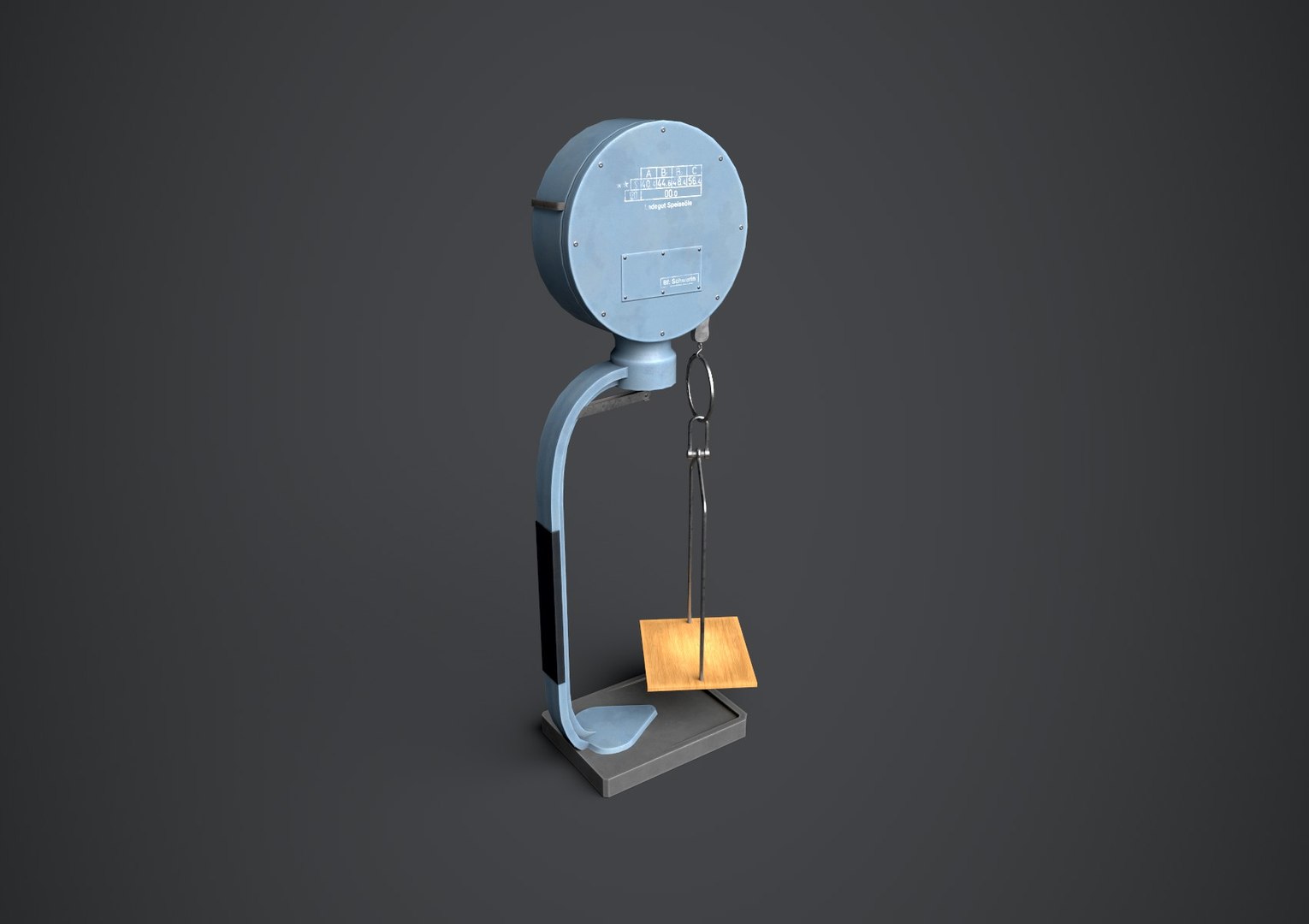 Laboratory Scales 3D Model - TurboSquid 1628323