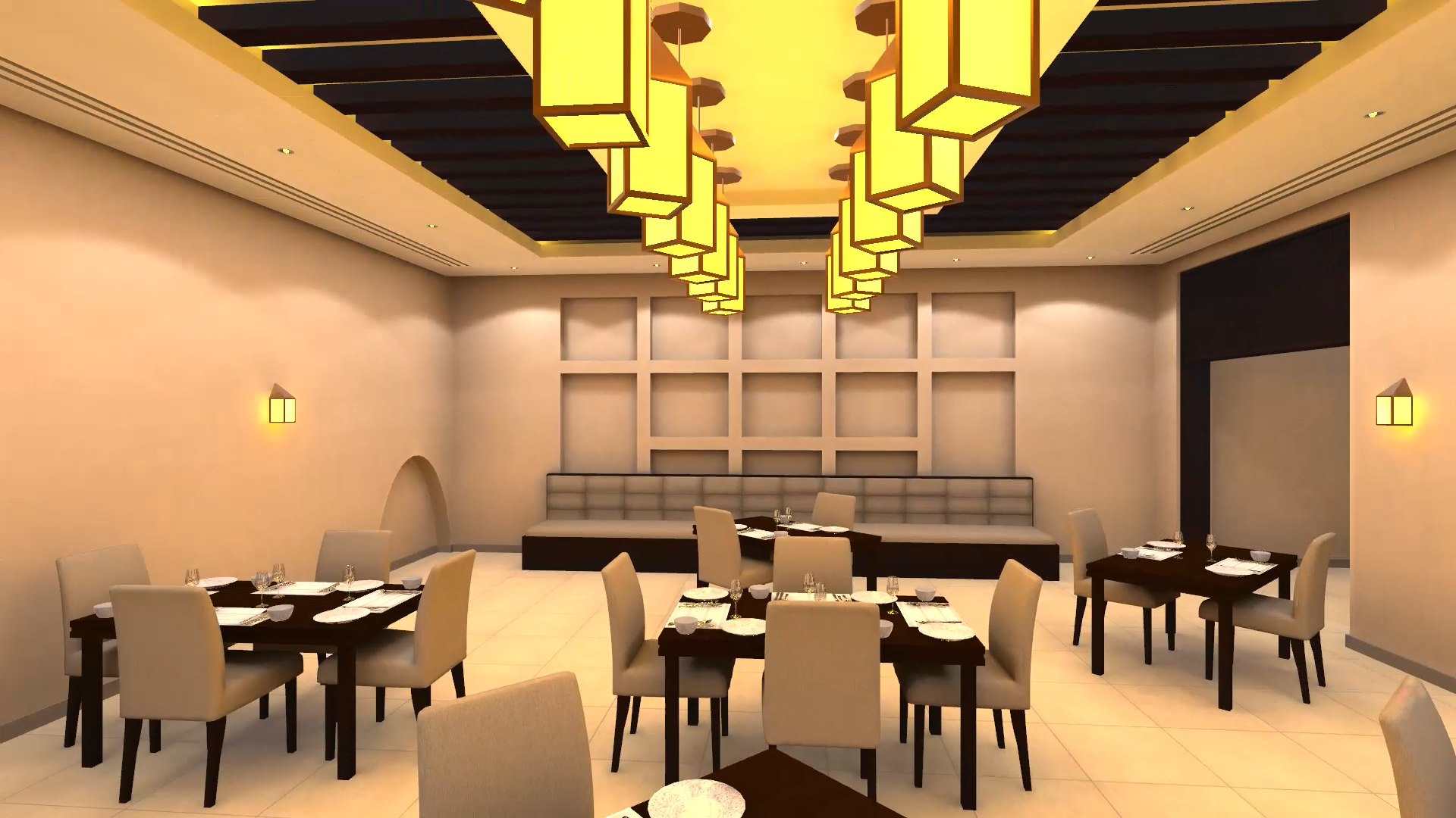 Restaurant 3D Model - TurboSquid 2149981