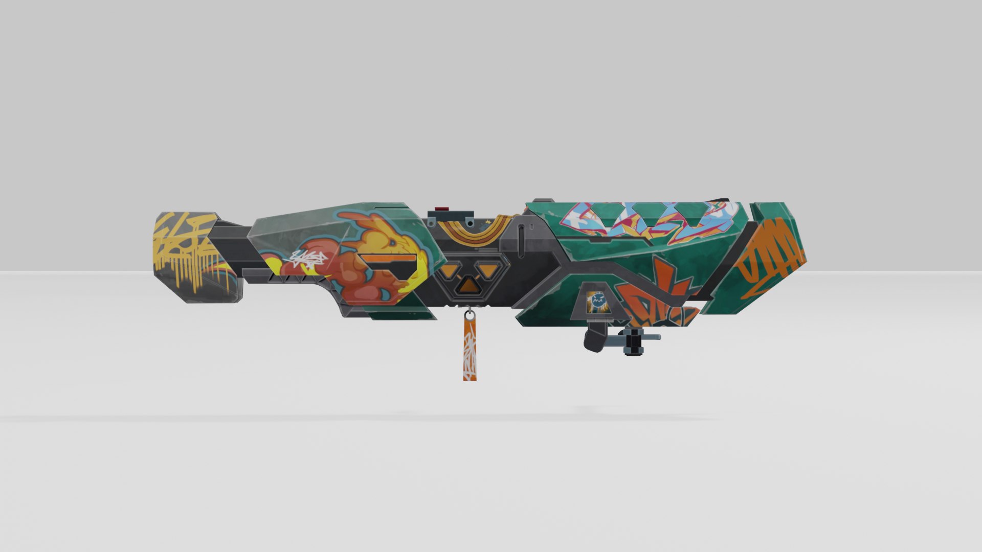 3D модель Raze Rocket Launcher - Valorant - TurboSquid 2071692